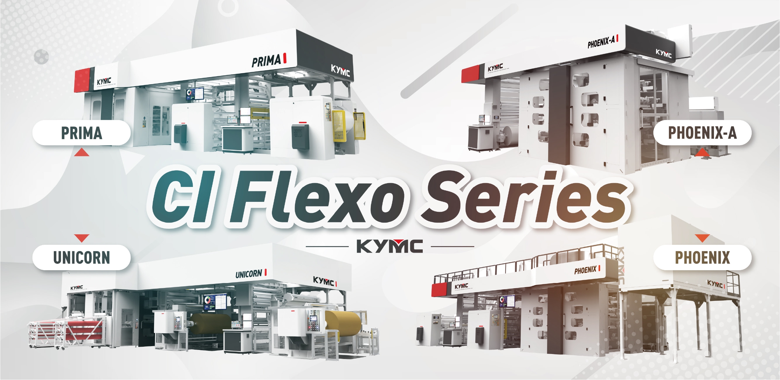 Full Range of KYMC CI FLEXO Machines Perfectly Meet Your Needs